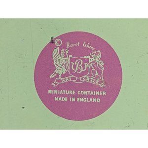 Baret Ware | Accents | Vintage Baret Ware Tin Miniature Container Made ...